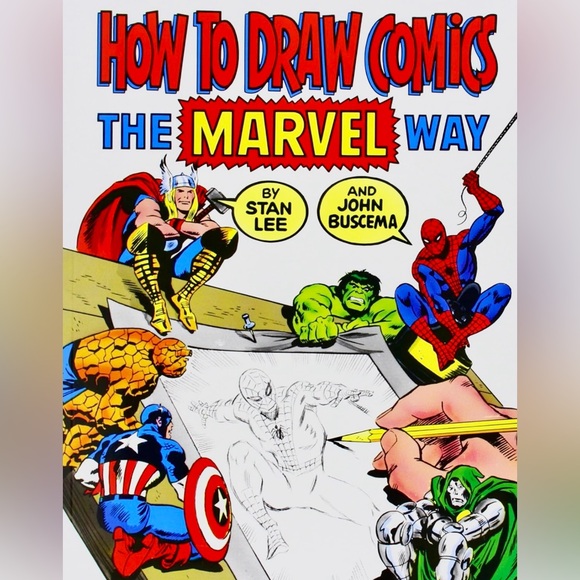 Other | How To Draw Comics The Marvel Way Paperback Book | Poshmark